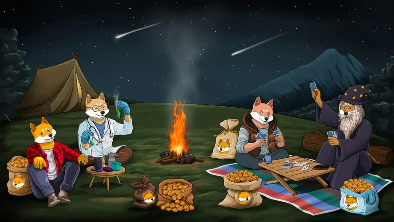 Meme e tokens utilitários para acompanhar: Ripple (XRP), Shiba Budz ...