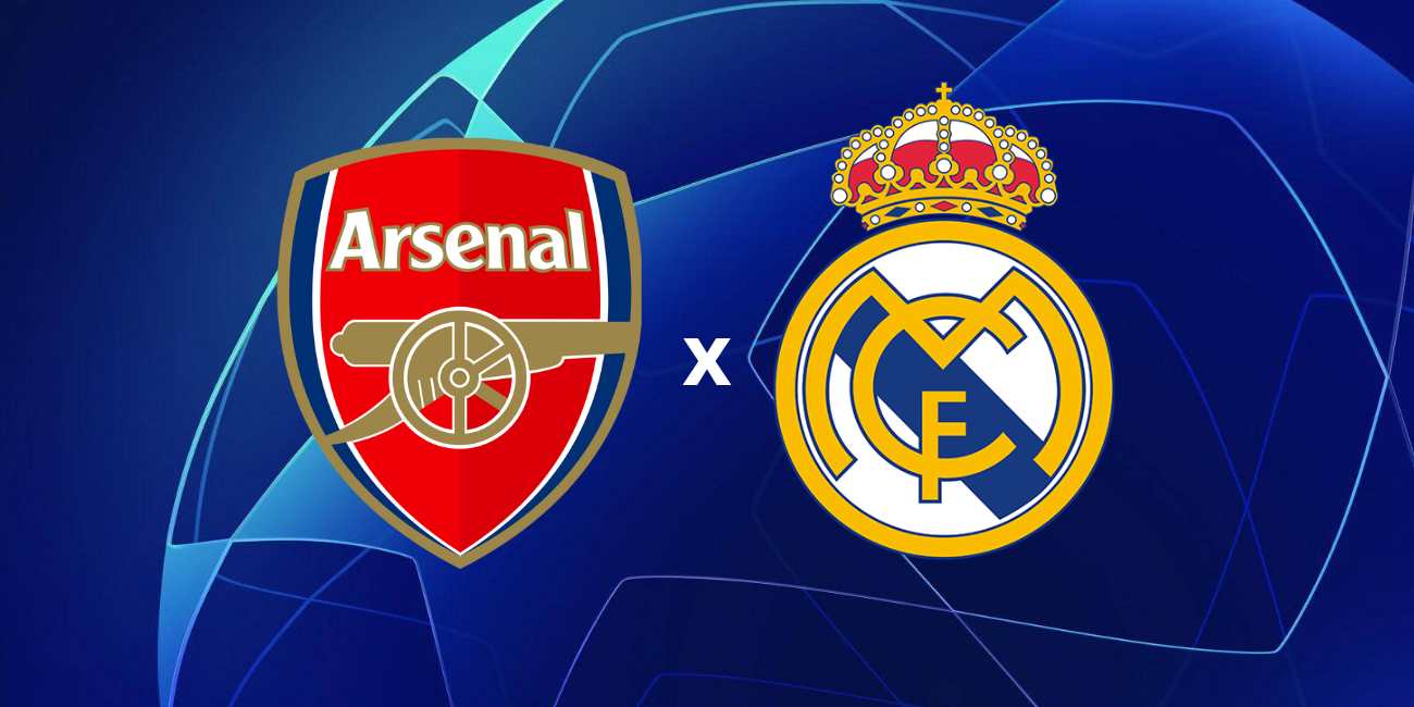 Arsenal x Real Madrid: transmissão, horário e escalações - Acionista.com.br